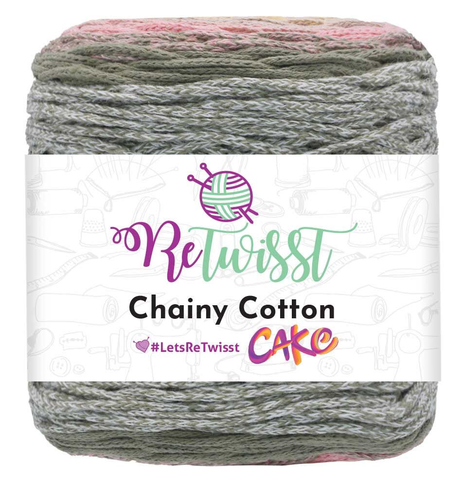 Retwisst Chainy Cotton Cake Recycled Macrame Cord Yarn 250g 250m - 036836