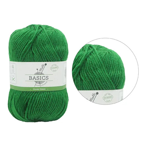 Malli Basics 100g Knitting Yarn Super Blend Acrylic/Polyester Craft ...