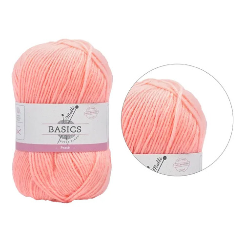 Malli Basics 100g Knitting Yarn Super Blend Acrylic/Polyester Craft ...